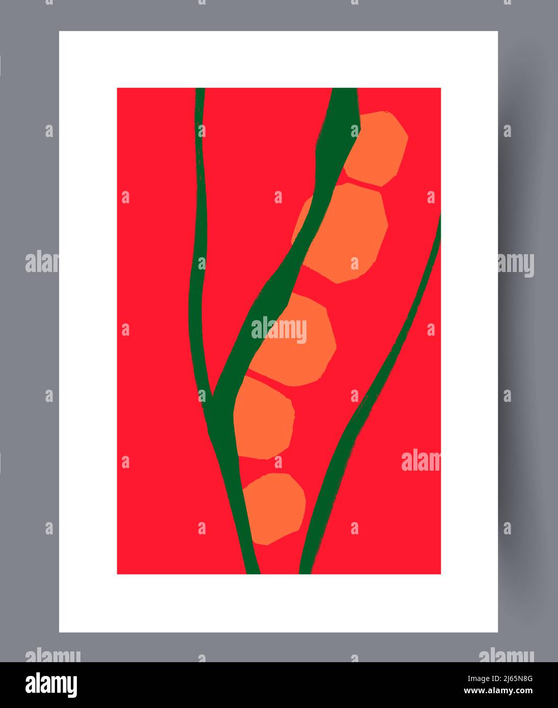 Printable wall art vector poster set vector Stock Vector Image & Art ...