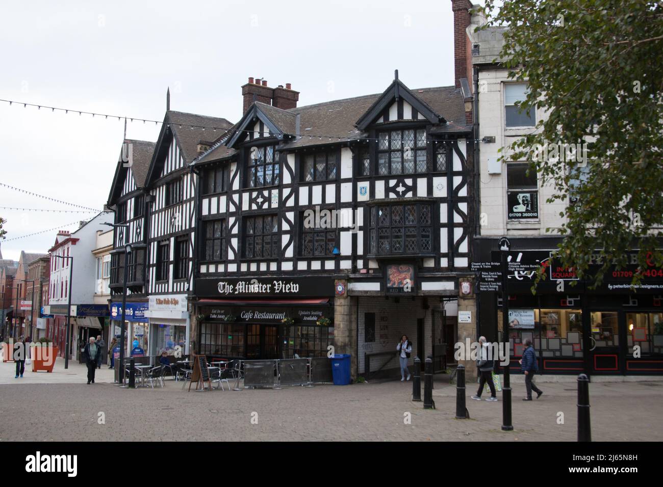 Views of Rotherham town centre in South Yorkshire in the UK Stock Photo ...