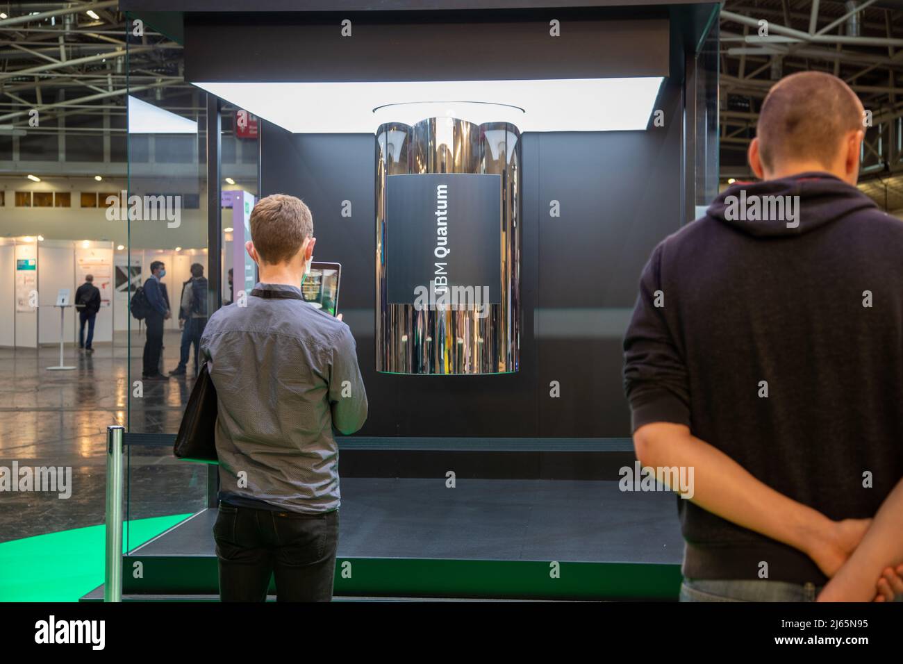 Munich, Germany. 28th Apr, 2022. IBM Quantum at the World's leading ...