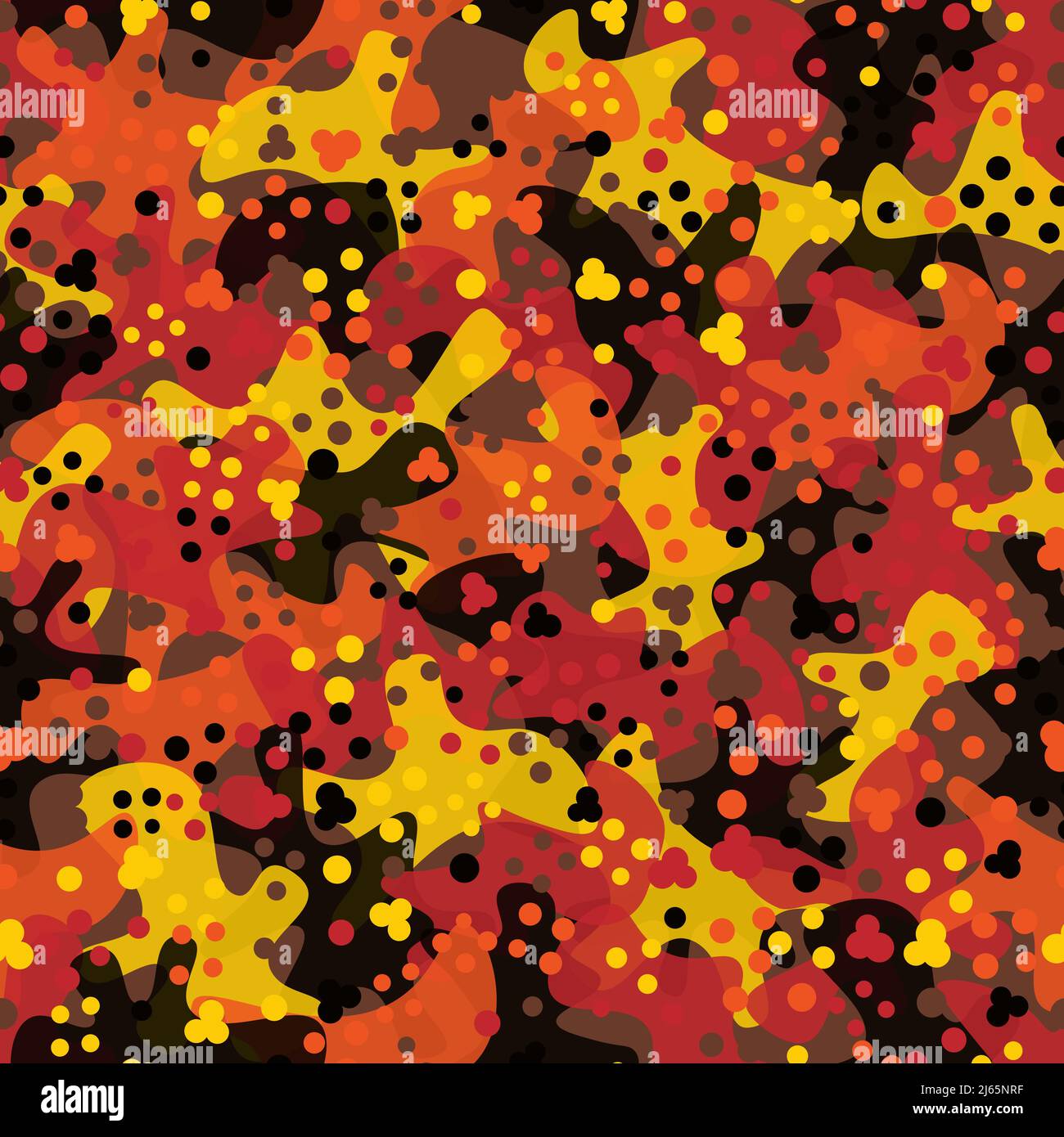 Red Urban Camouflage