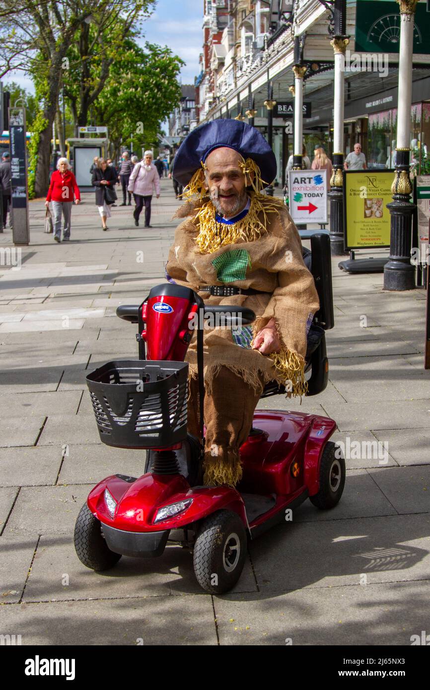 Mens living scarecrow fancy dress costume hi-res stock photography and ...