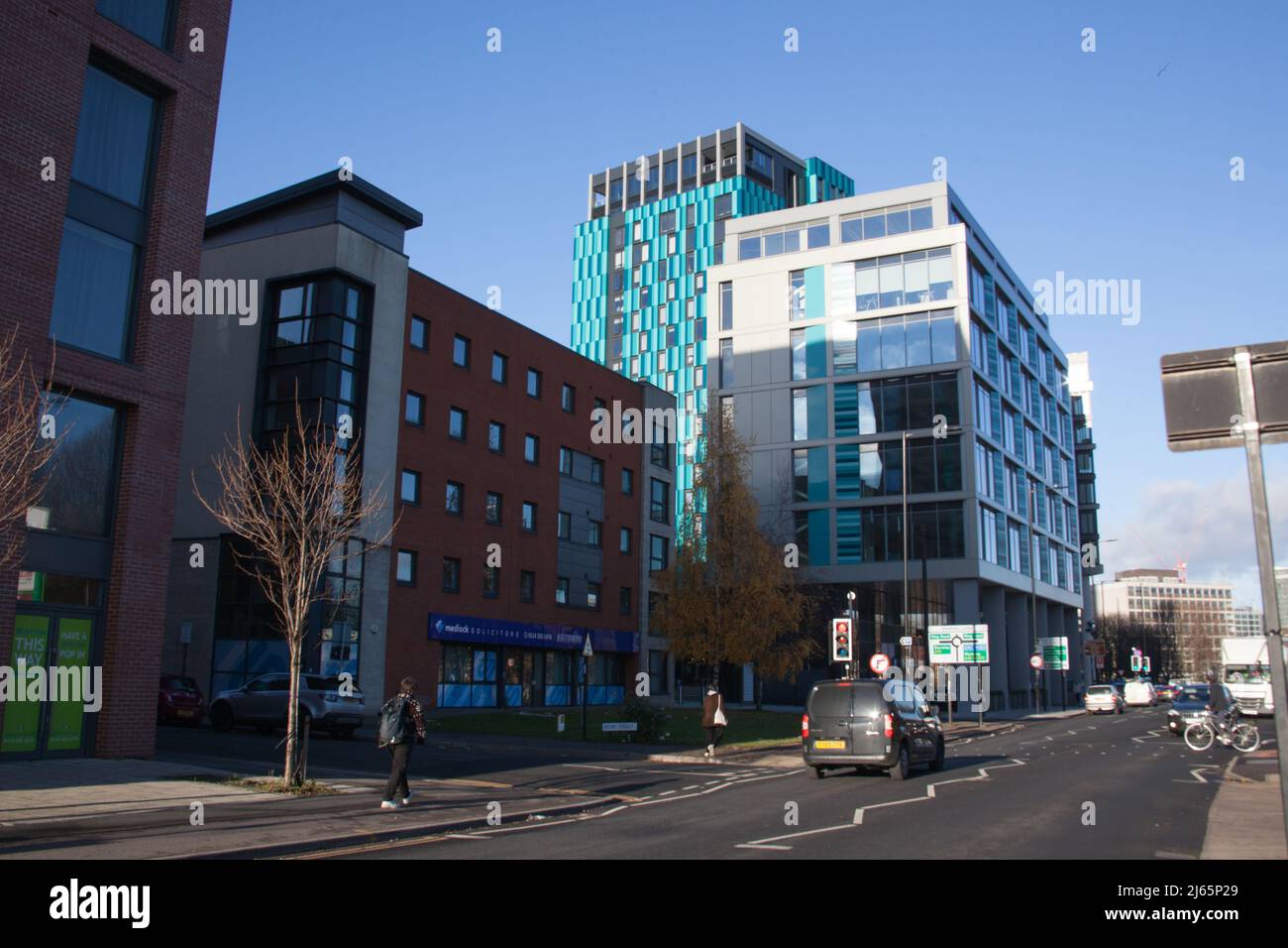 Views of Denby Street, Sheffield, South Yorkshire in the UK Stock Photo ...