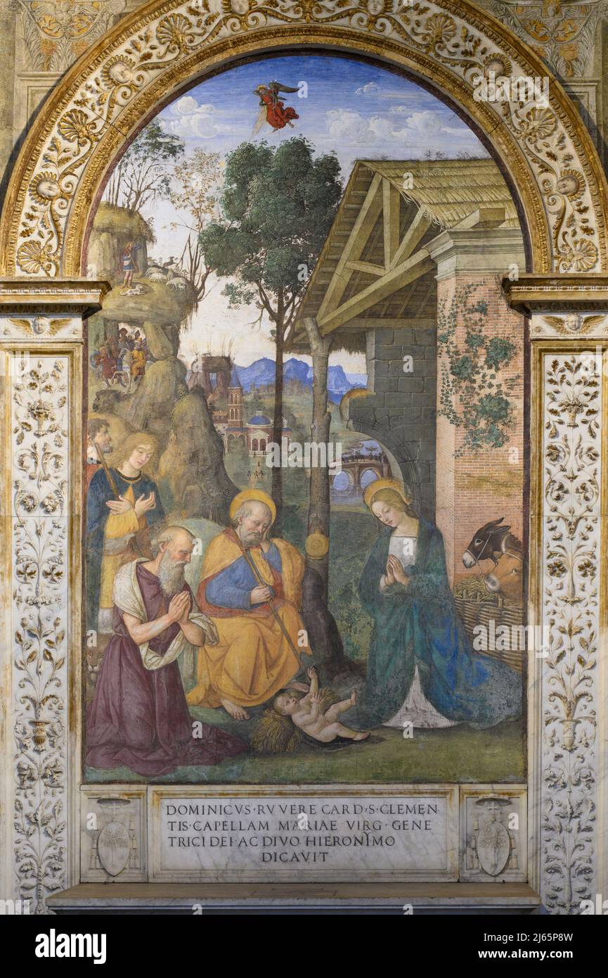 Cappella della rovere hi-res stock photography and images - Alamy