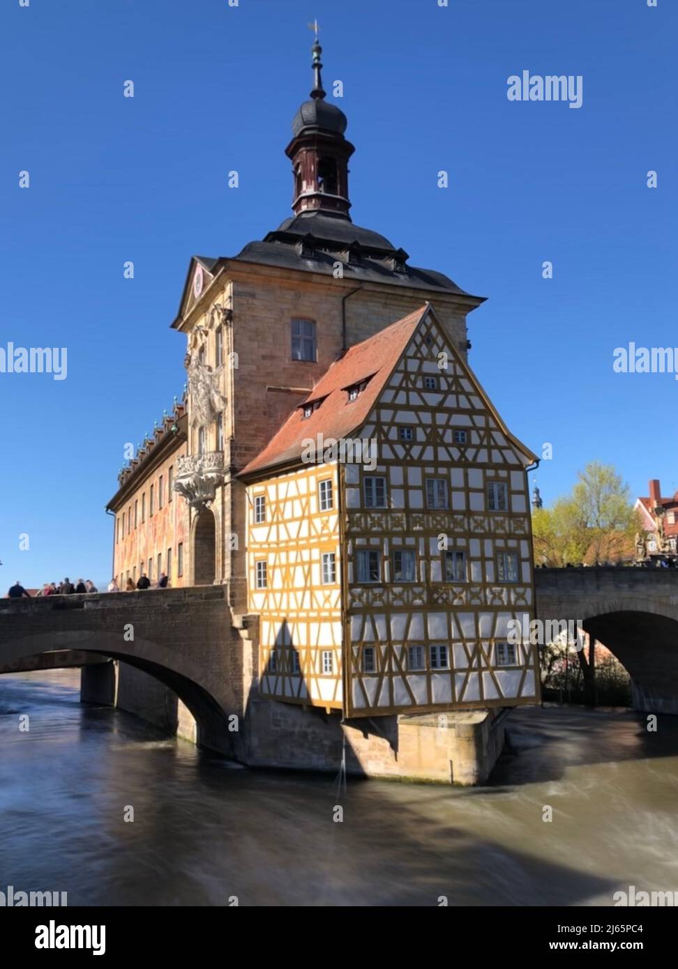Medieval architecture in Bamberg Stock Photo - Alamy