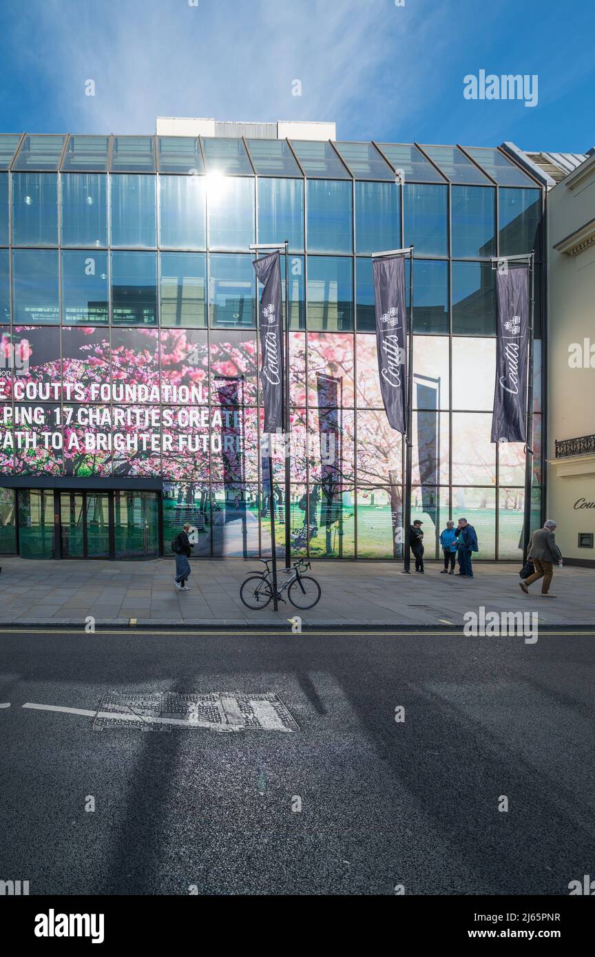 Coutts Bank on Strand, London, England, UK Stock Photo - Alamy