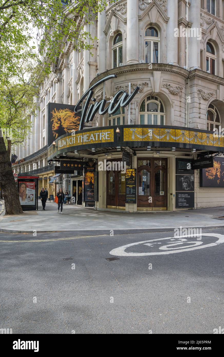 Exterior of the Aldwych Theatre. London, England, UK Stock Photo - Alamy