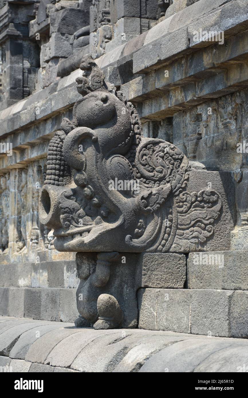 The Stone Carvings of Borobudur Temple, Java, Indonesia Stock Photo - Alamy