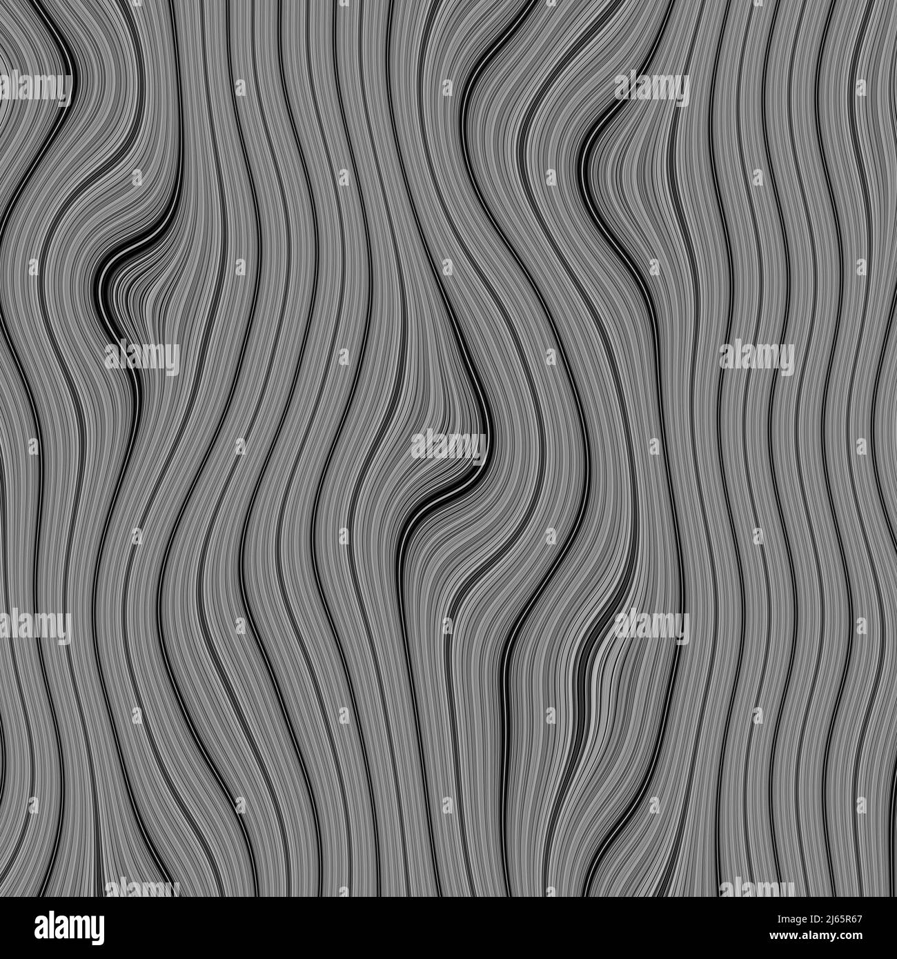 Minimalistic black and white background of wavy lines, stripes, masking ...