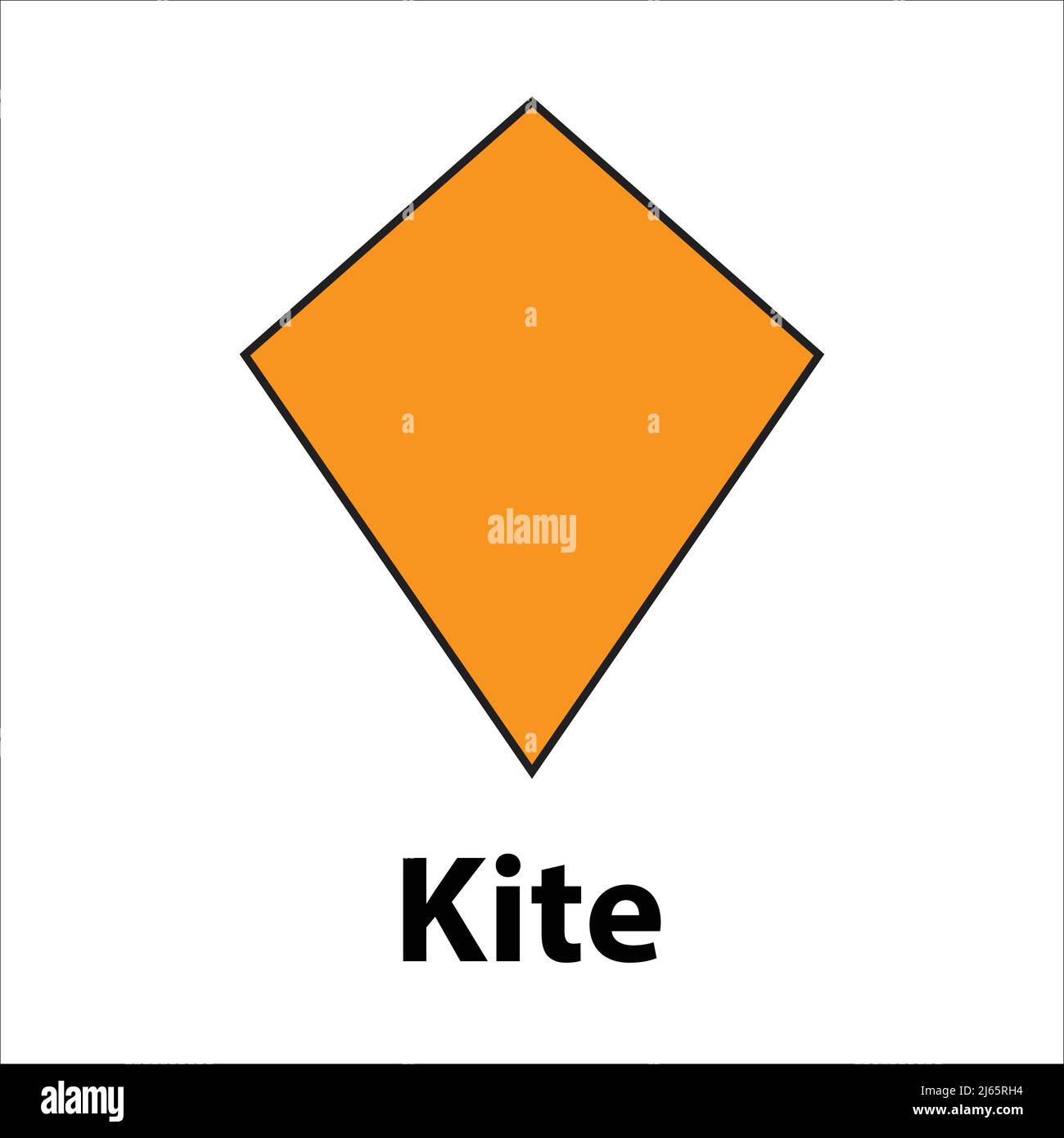 Kite Geometric Shape Light Orange Color Vector Stock Vector Image Art Alamy kite-geometric-shape-light-orange-color-vector-stock-vector-image-art-alamy