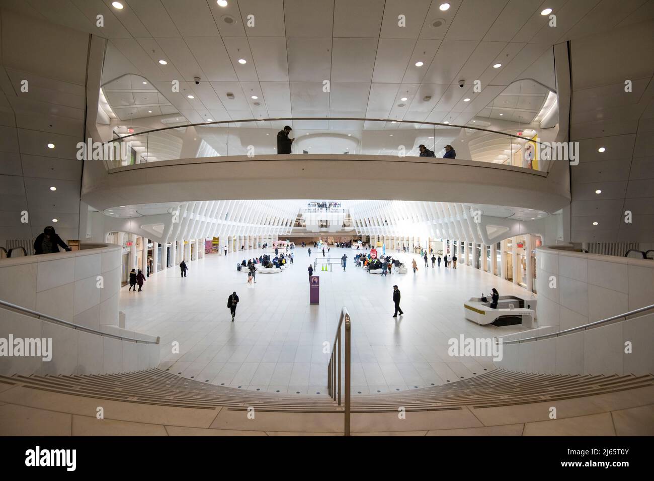 Inside the new World Trade Center Transportation Hub in Manhattan New ...