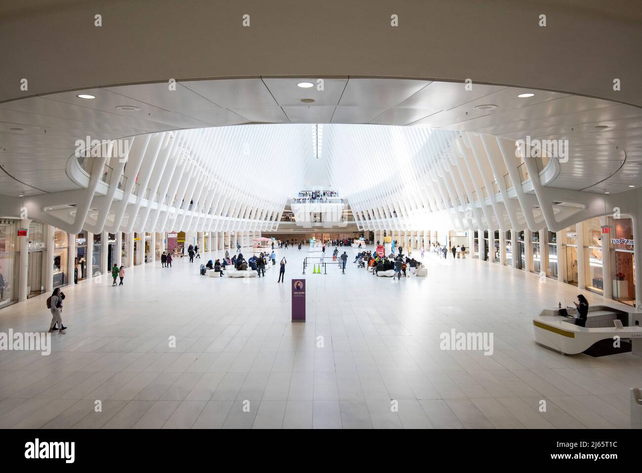 Inside the new World Trade Center Transportation Hub in Manhattan New ...