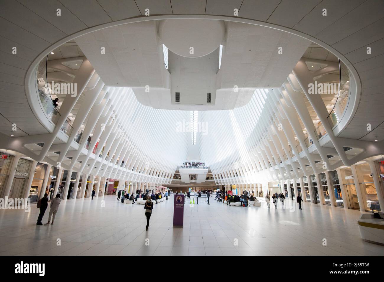 Inside the new World Trade Center Transportation Hub in Manhattan New ...