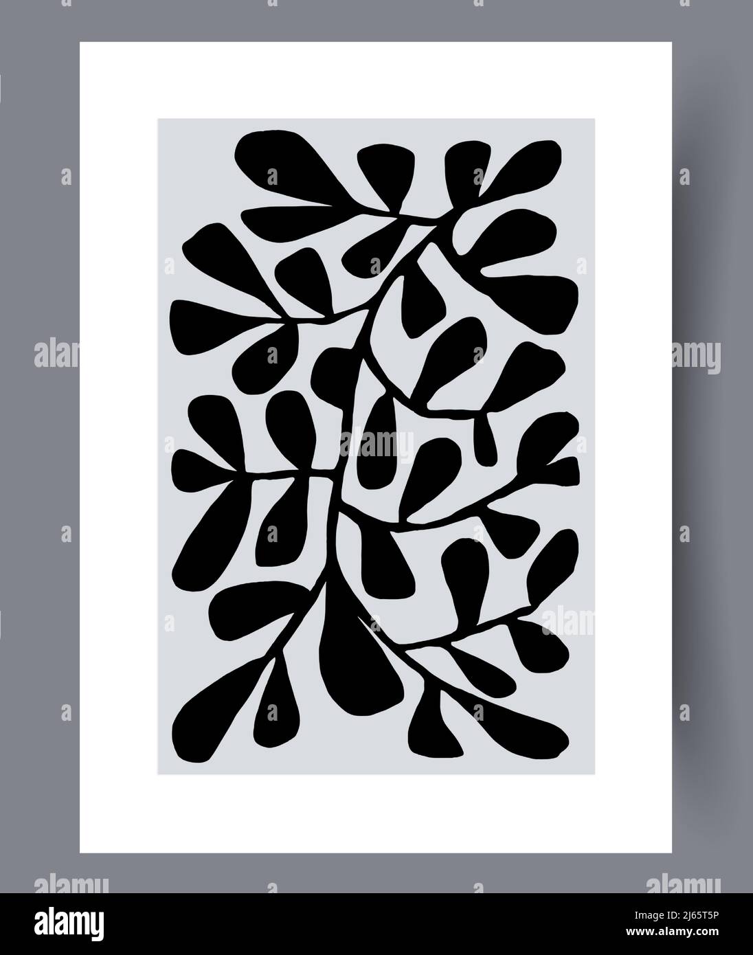 Printable wall art vector poster set vector Stock Vector Image & Art ...