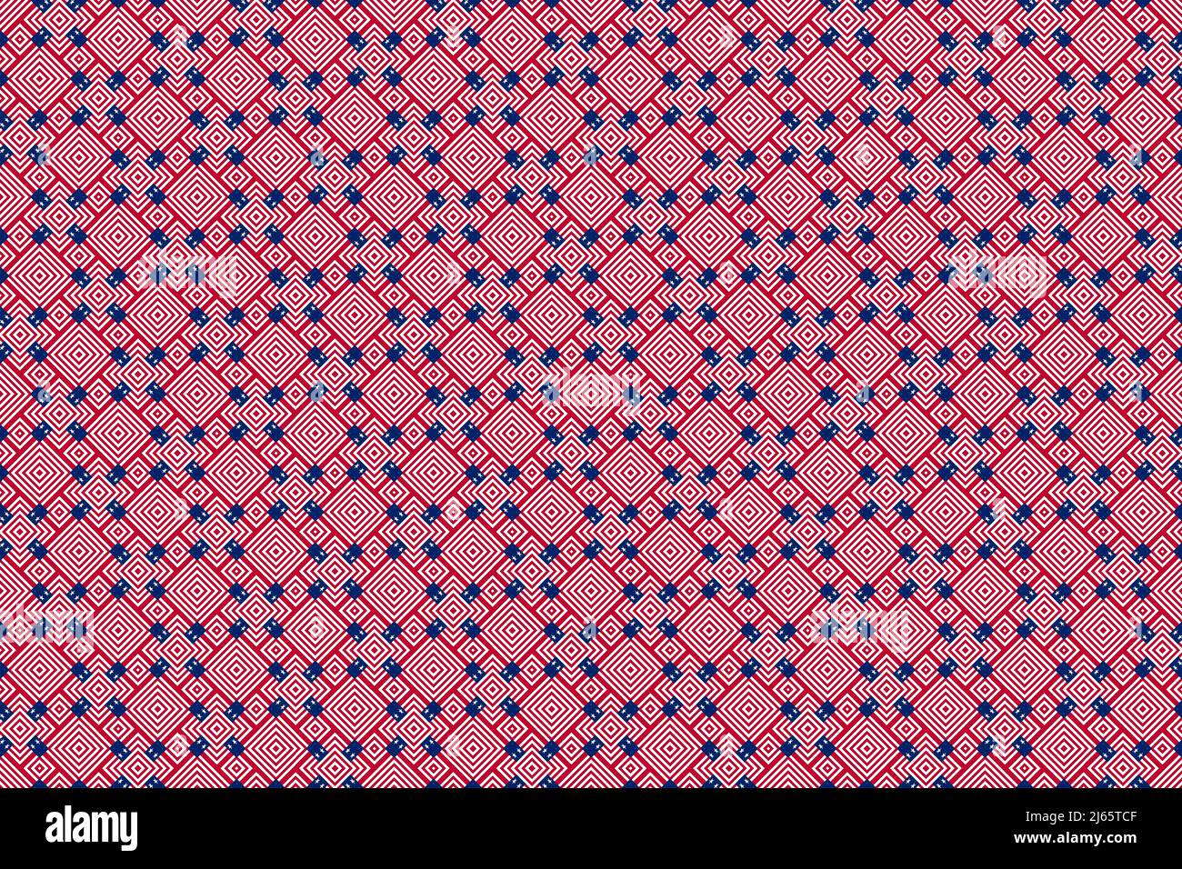 Geometric pattern in the colors of the national flag of Liberia. The ...