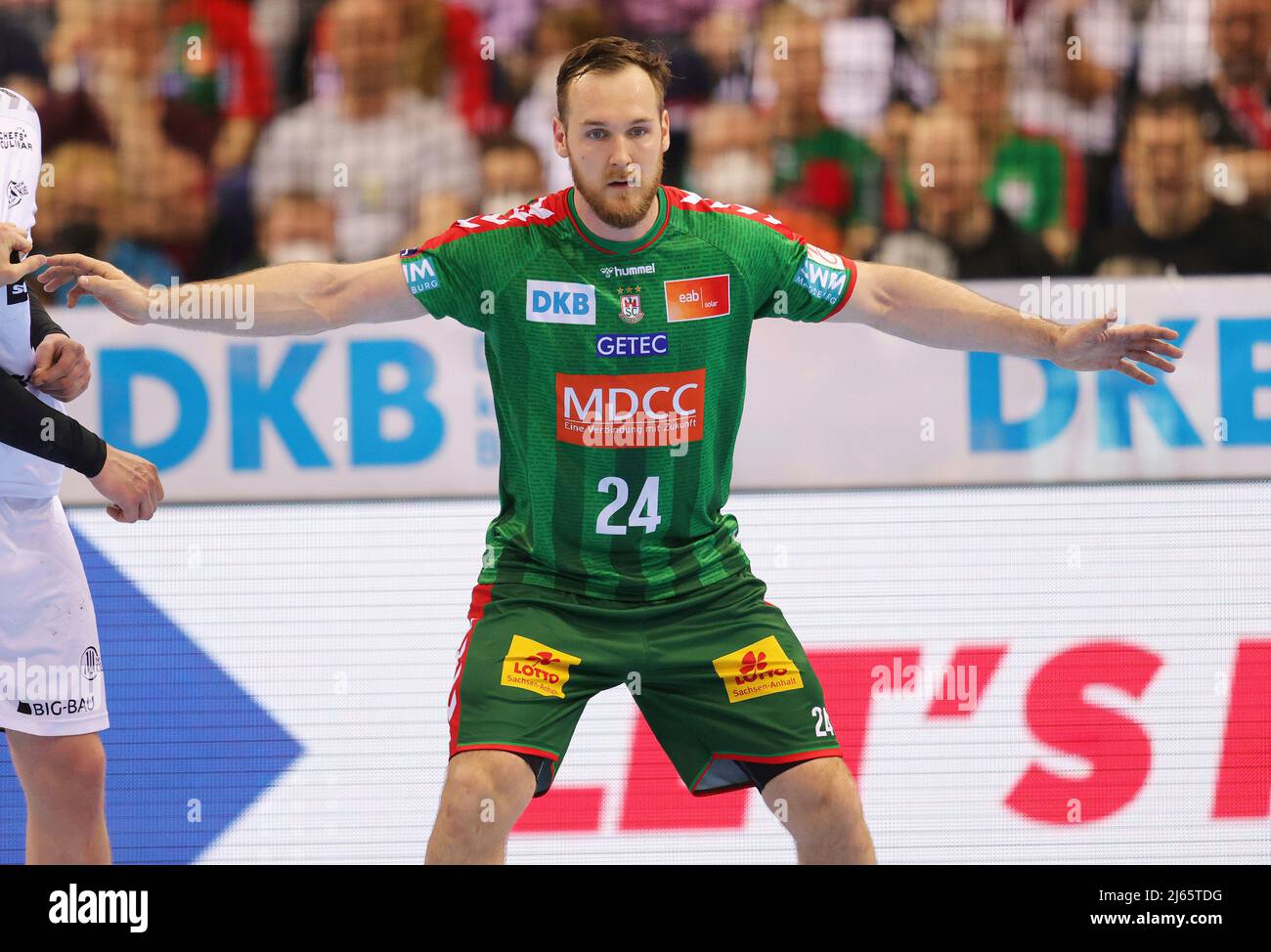 firo : April 24th, 2022 final REWE Final 4 , handball cup final DHB Mv ...