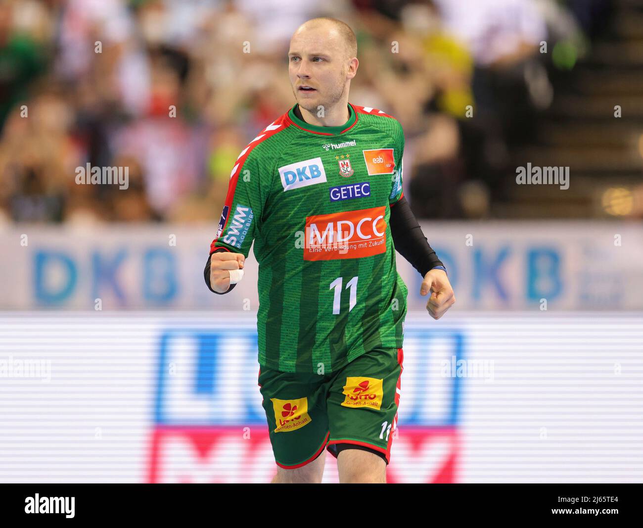 Hamburg, Deutschland. 24th Apr, 2022. firo: April 24, 2022 final REWE ...