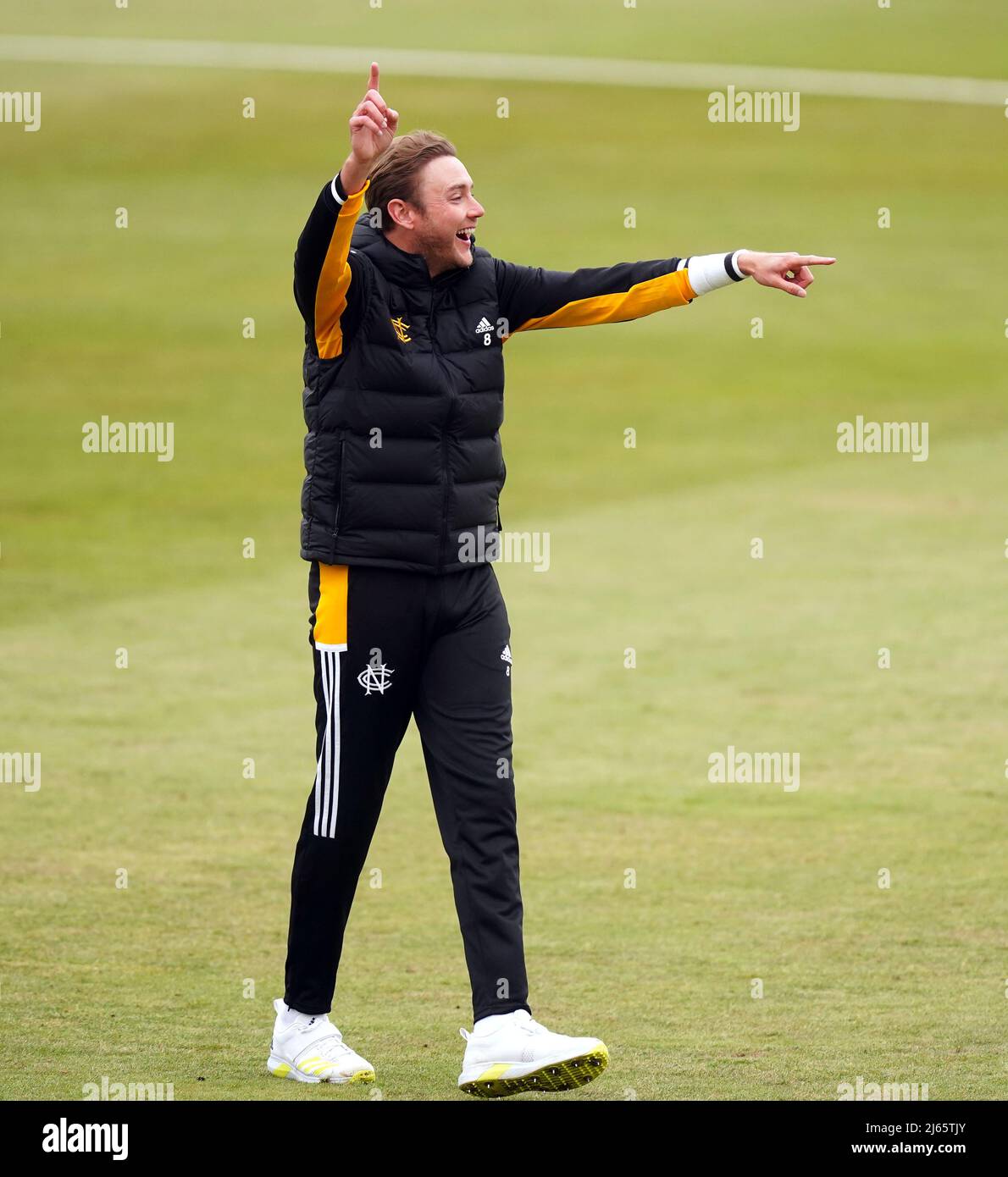 Nottinghamshire's Stuart Broad ahead of day one of the LV= County ...