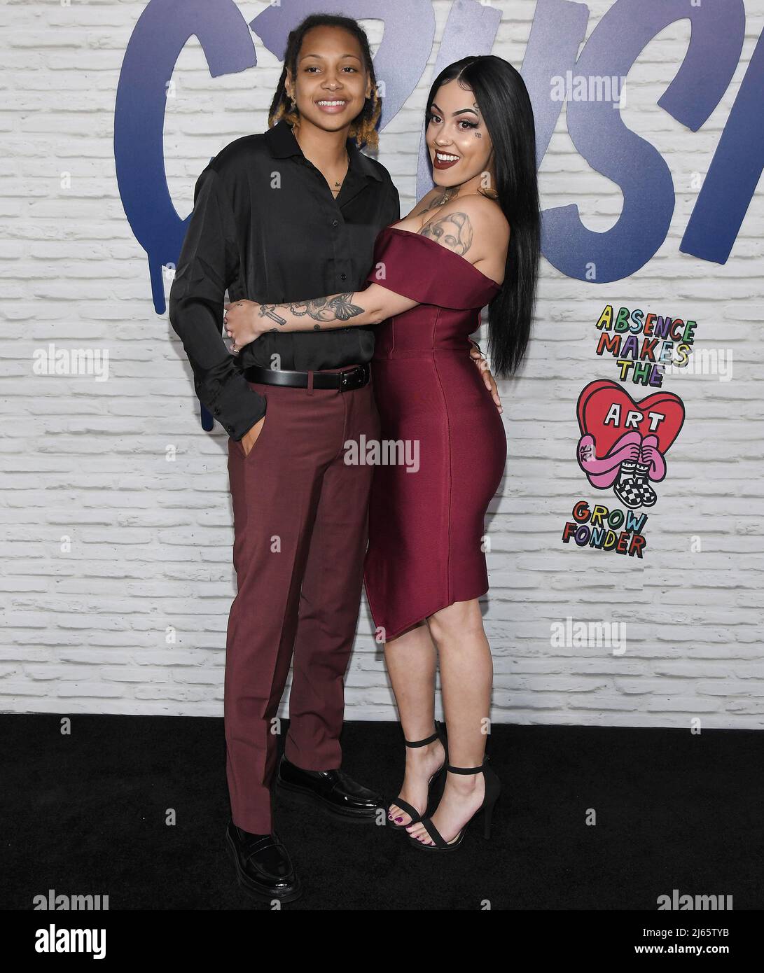 Los Angeles, USA. 27th Apr, 2022. (L-R) Court and Lex at the Hulu's ...