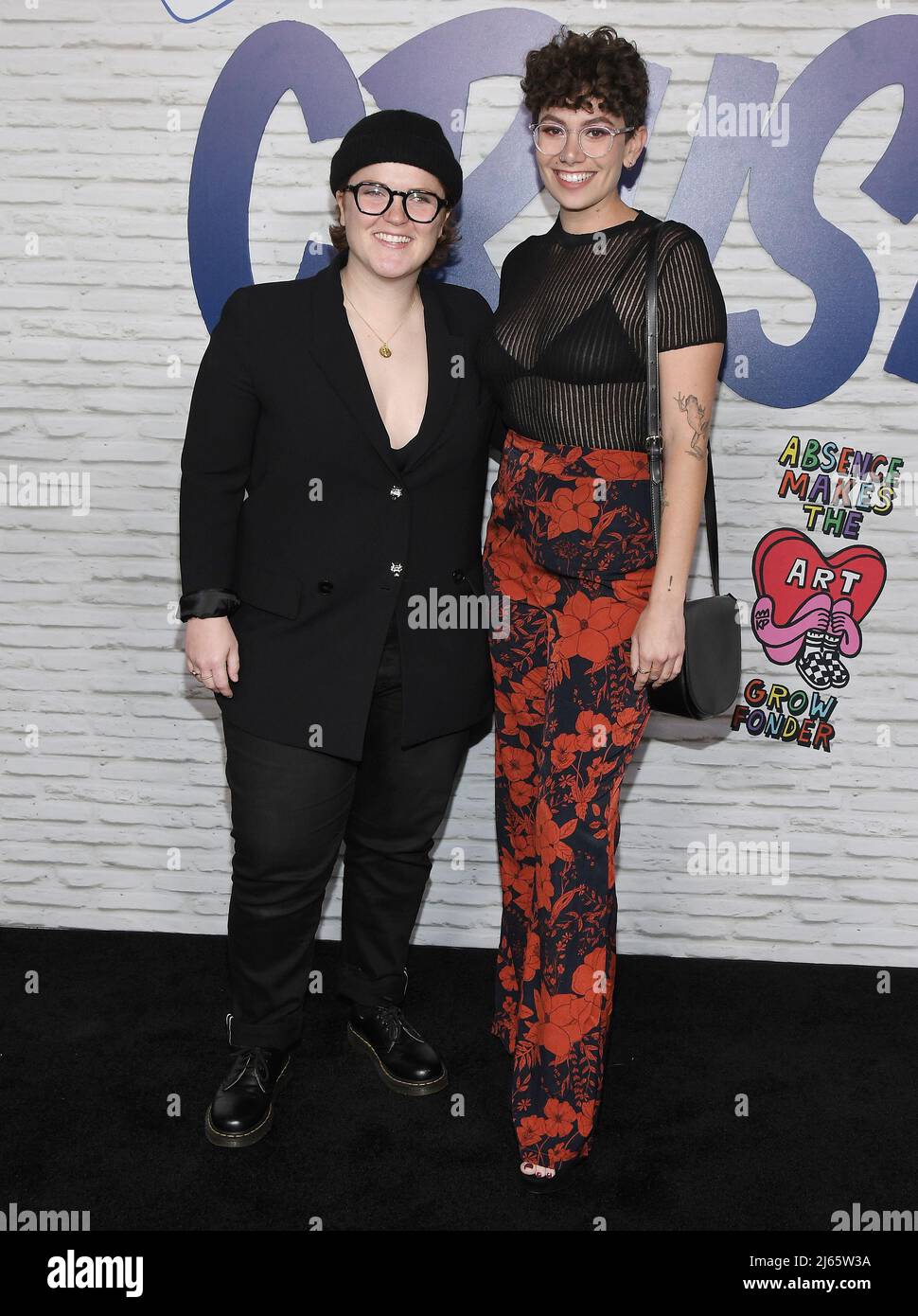 (L-R) Jax Anderson and Megan Boykoff at the Hulu's Original Film CRUSH ...