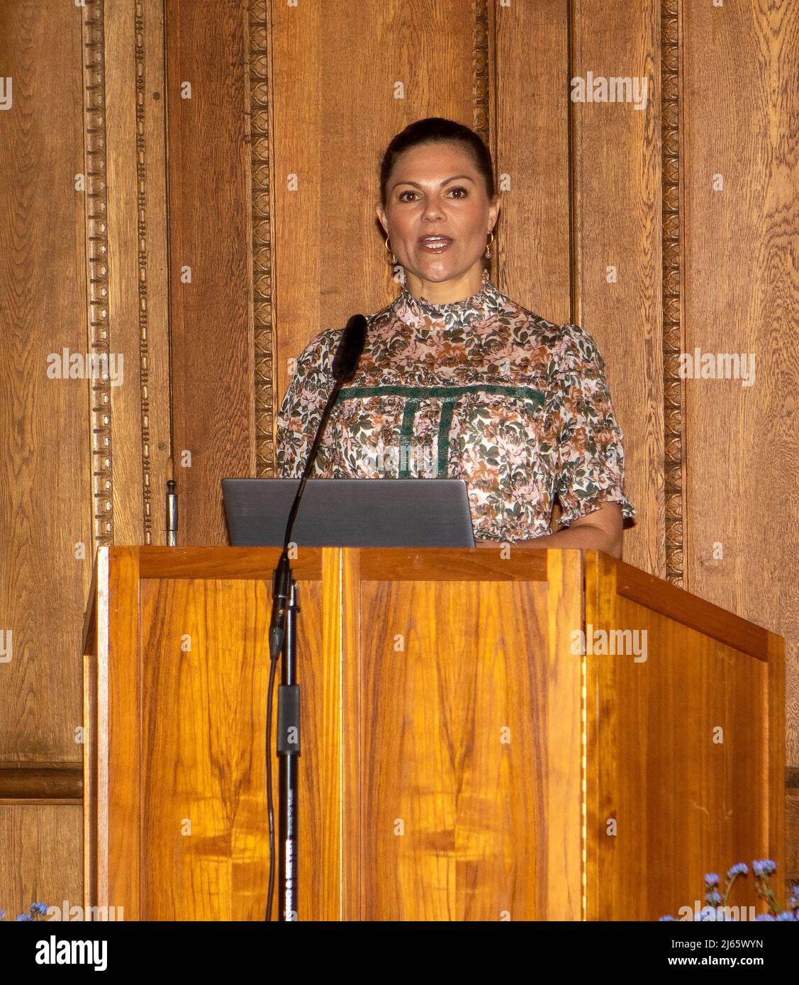 Crown Princess Victoria attends the Crown Princess Margareta's ...