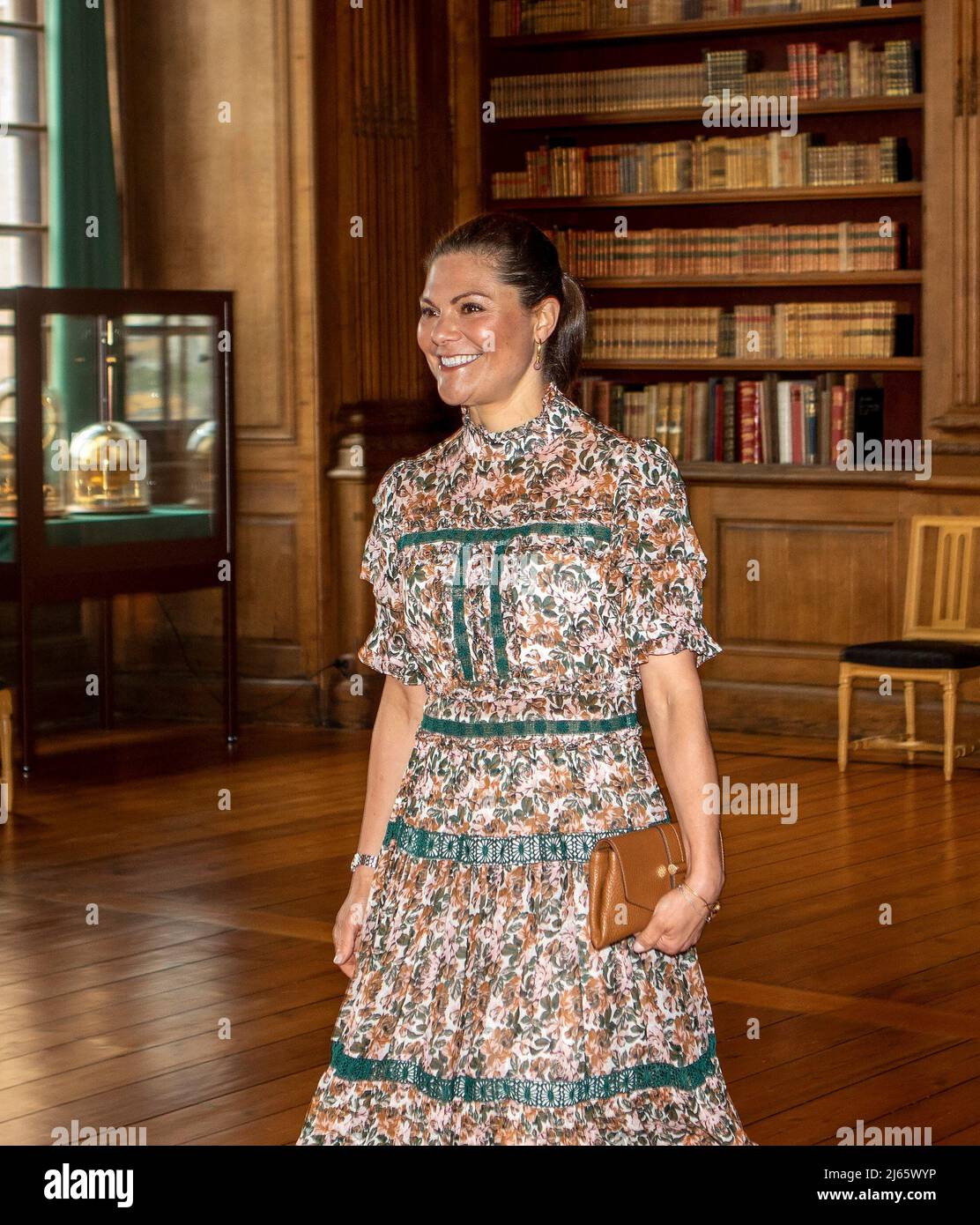 Crown Princess Victoria attends the Crown Princess Margareta's ...