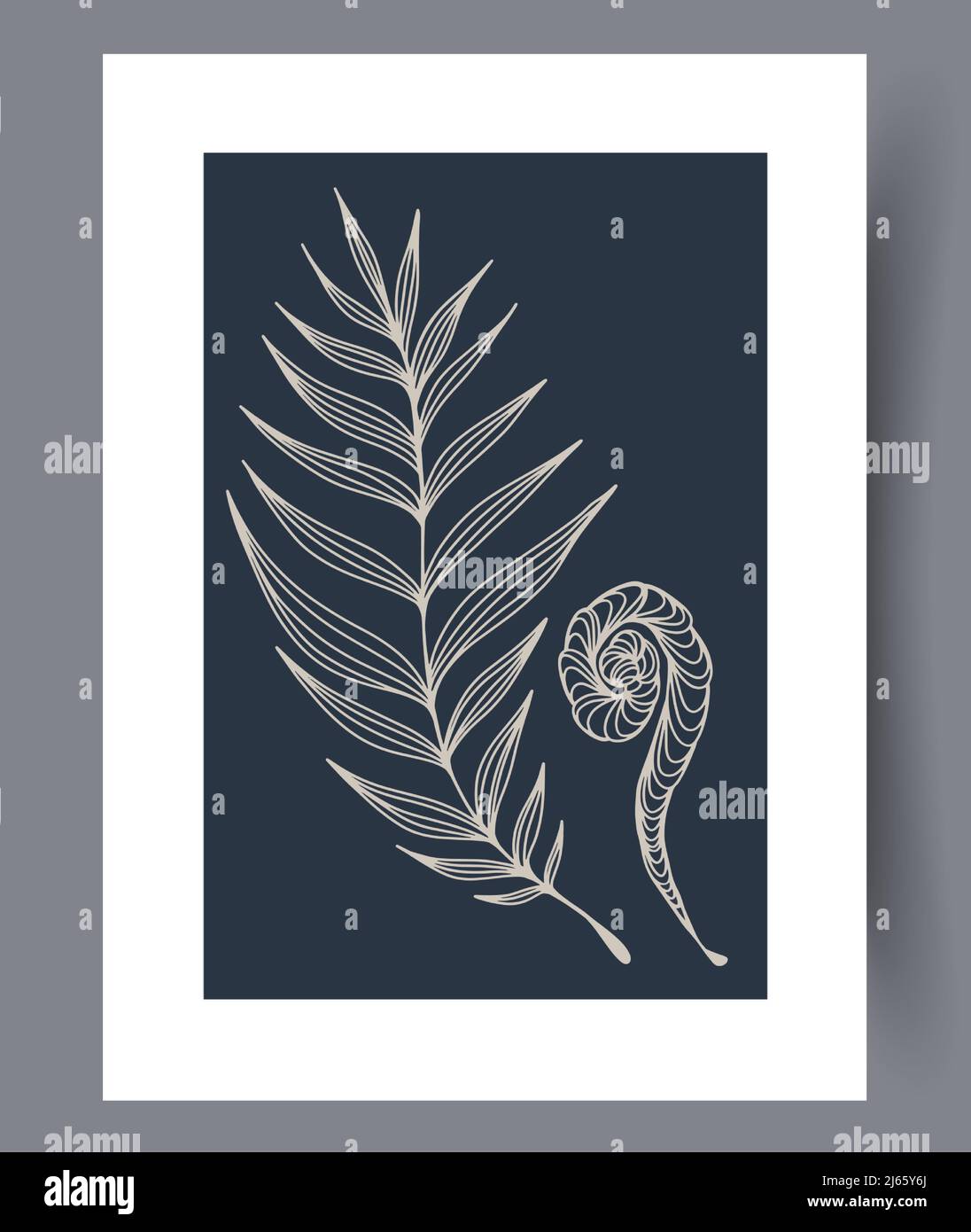 Printable wall art vector poster set vector Stock Vector Image & Art ...