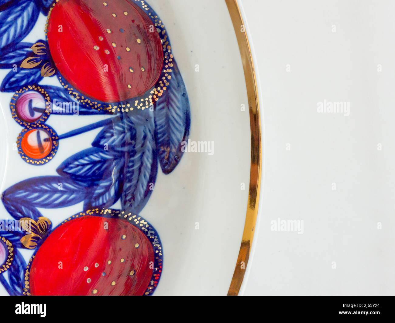 Porcelain, made in Soviet times. Soviet Union was a socialist state on ...