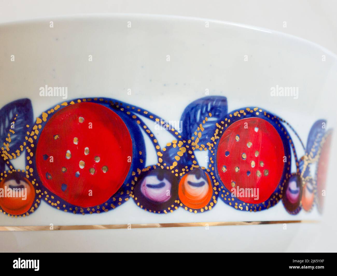Porcelain, made in Soviet times. Soviet Union was a socialist state on ...