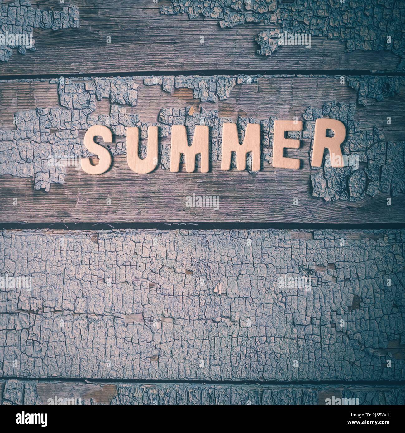Summer word hi-res stock photography and images - Alamy