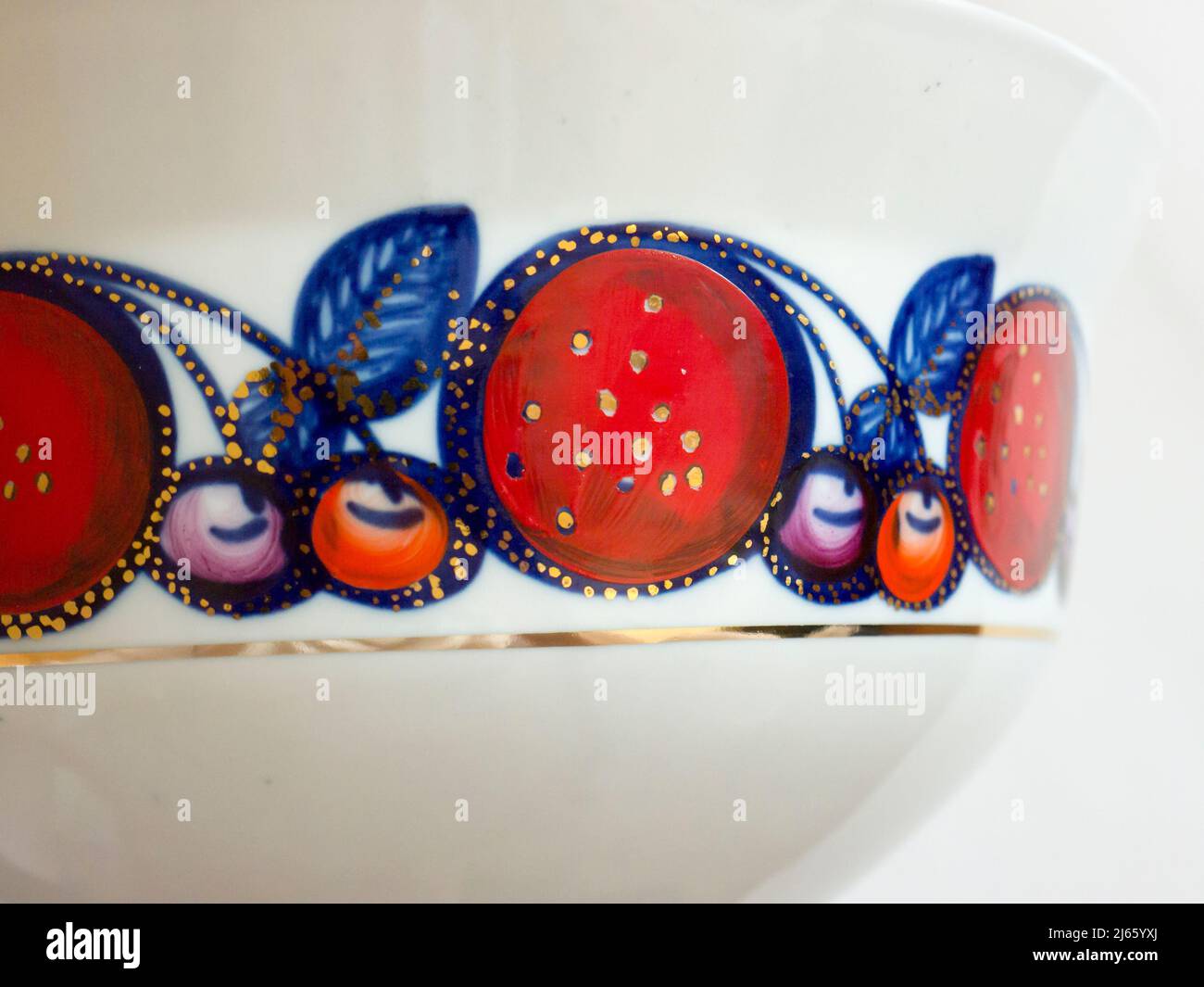 Porcelain, made in Soviet times. Soviet Union was a socialist state on ...