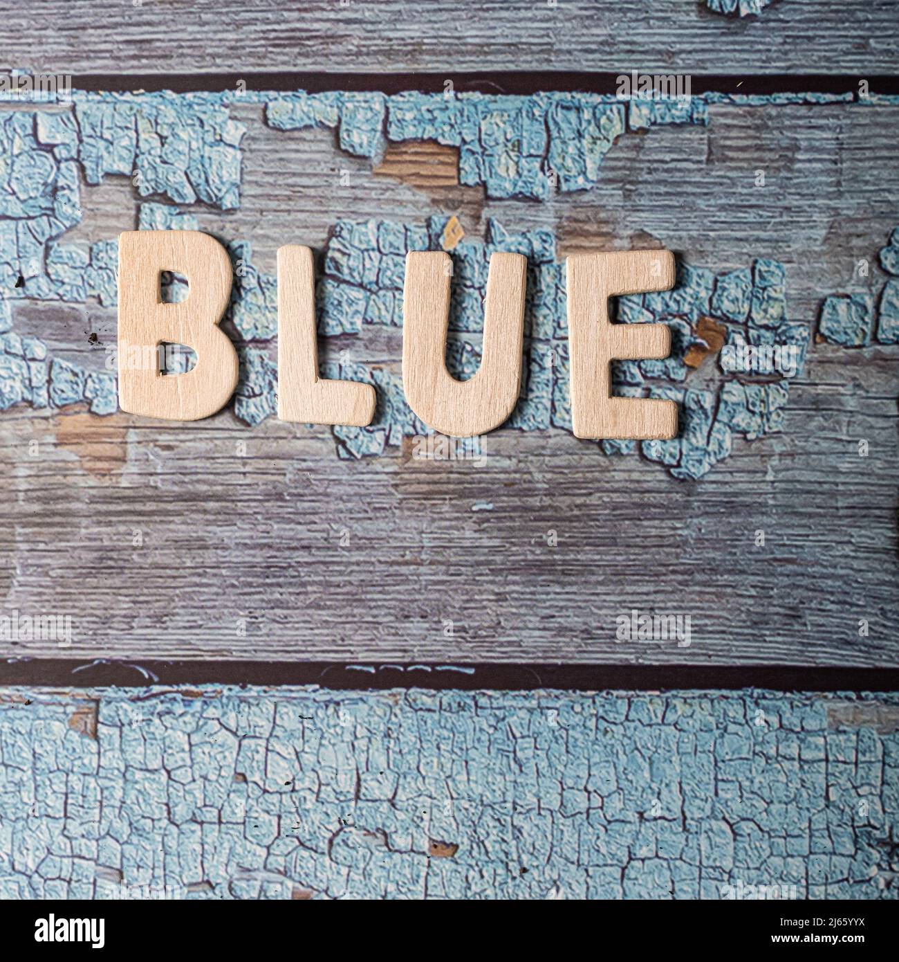 Blue word hi-res stock photography and images - Alamy