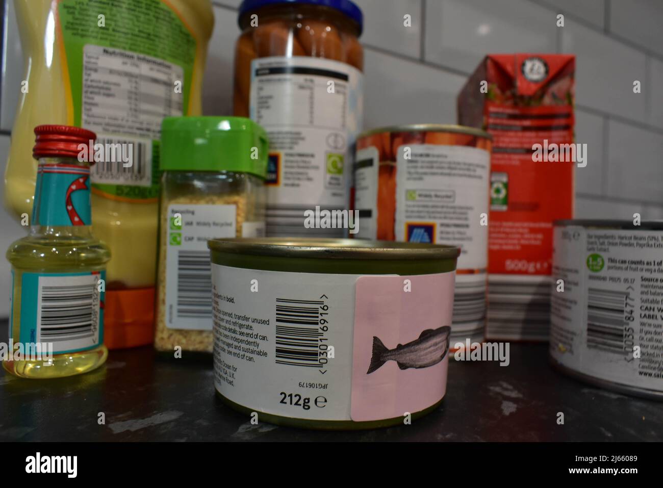 Multiple food items hi-res stock photography and images - Alamy