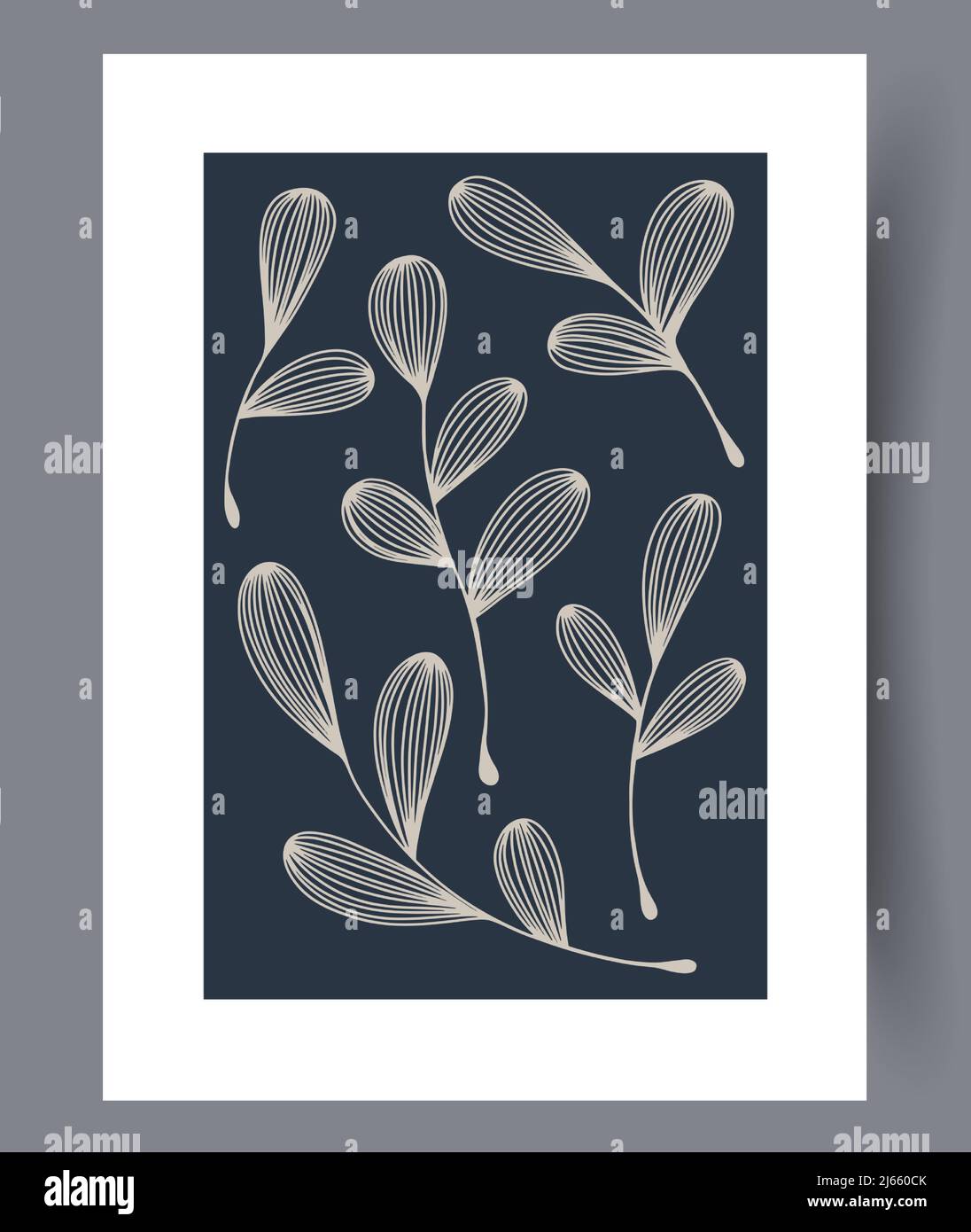 Printable wall art vector poster set vector Stock Vector Image & Art ...