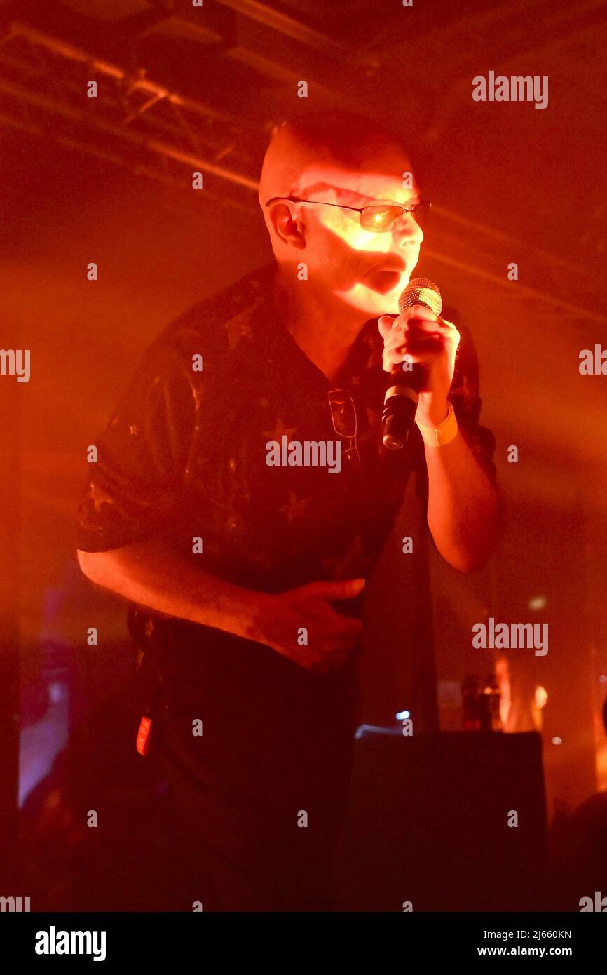 Andrew Eldritch during the concert of The Sisters Of Mercy on 27th ...