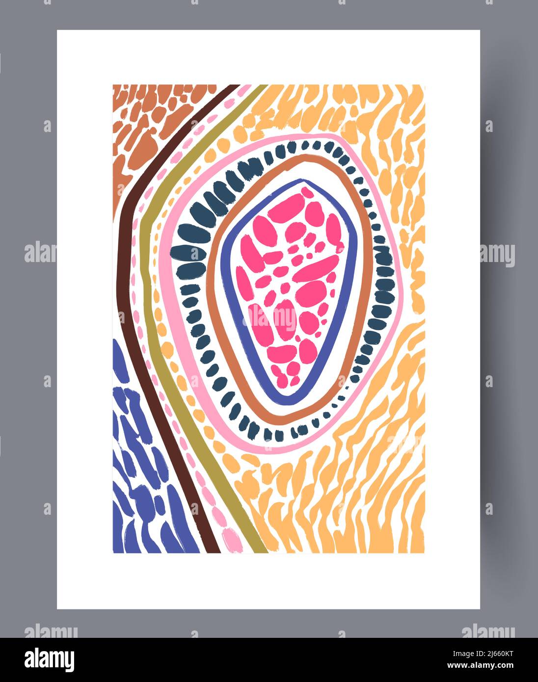 Printable wall art vector poster set vector Stock Vector Image & Art ...