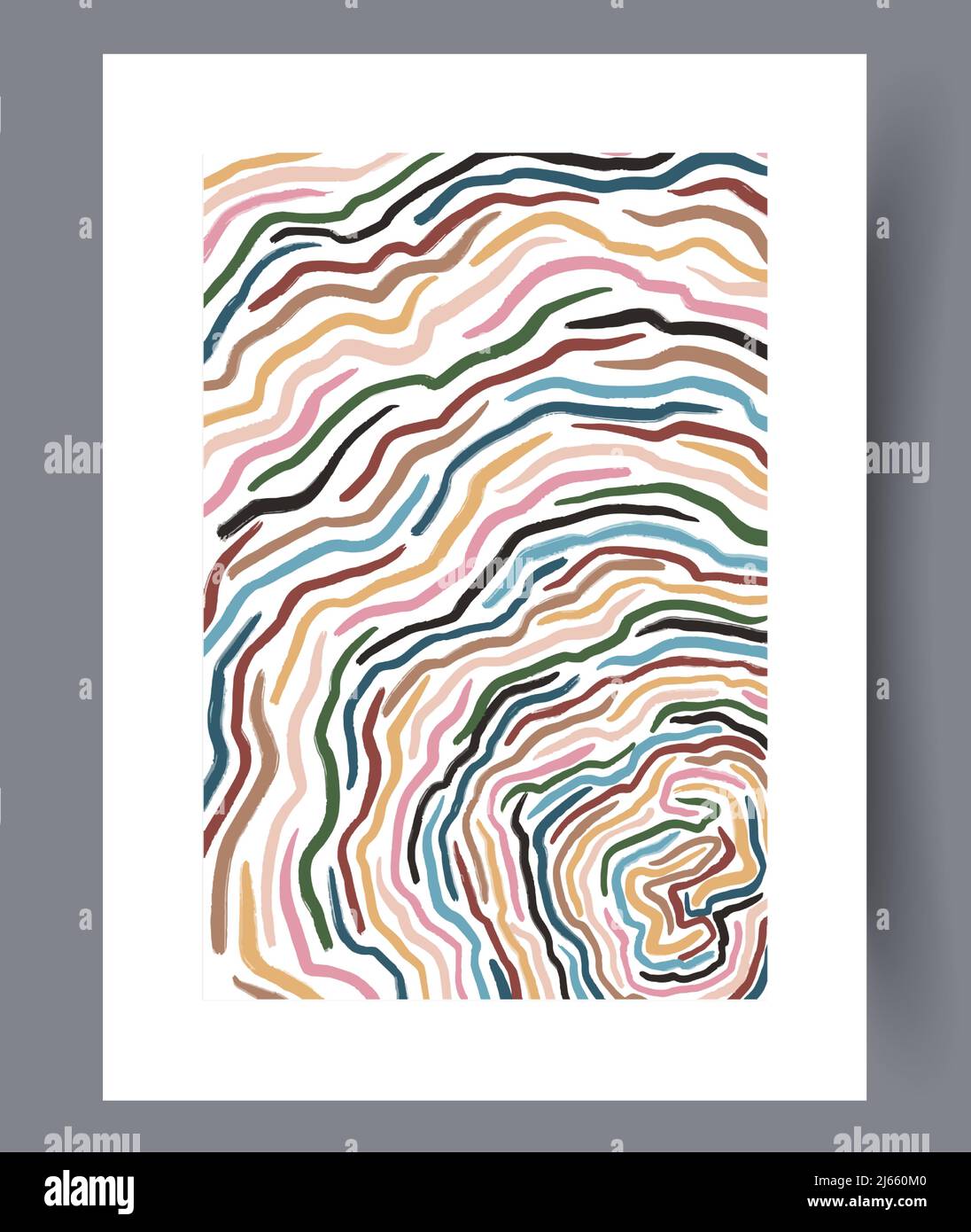 Printable wall art vector poster set vector Stock Vector Image & Art ...