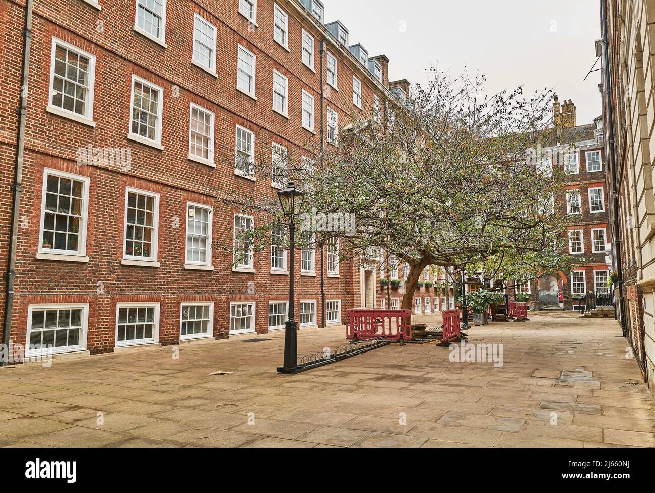 Offices and flats in Pump Court Temple area, London, England Stock ...