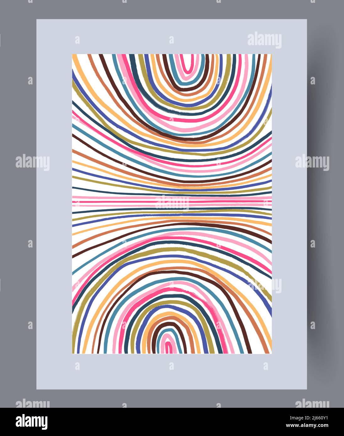 Printable wall art vector poster set vector Stock Vector Image & Art ...