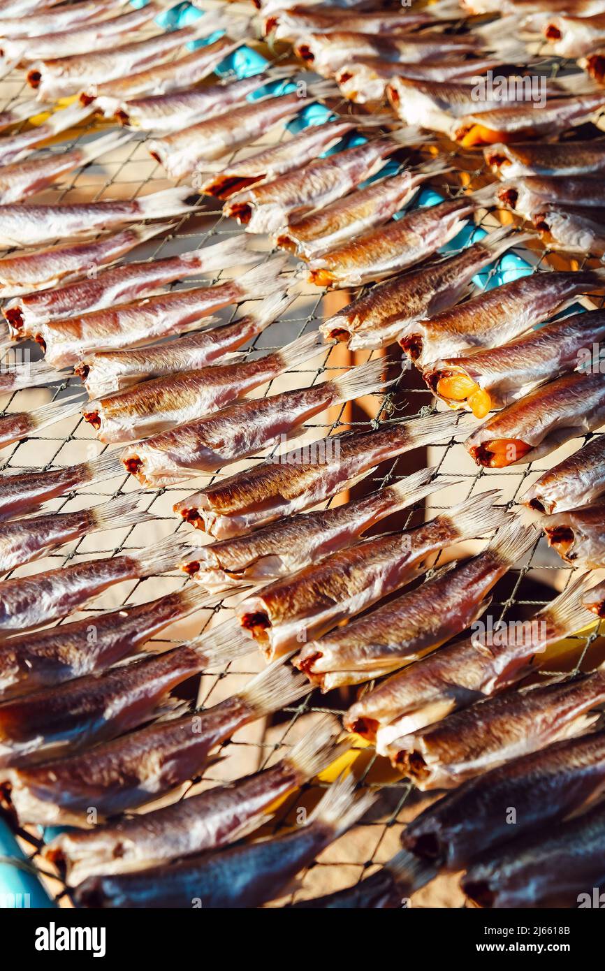 image of Homemade dried fish Stock Photo - Alamy