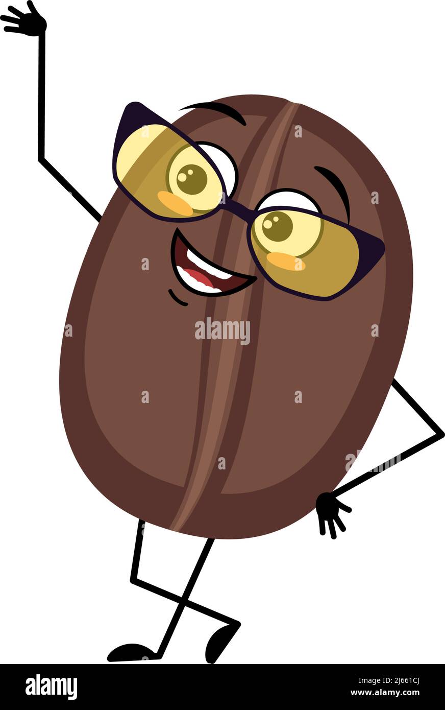 Smile emoji with glasses hi-res stock photography and images - Alamy