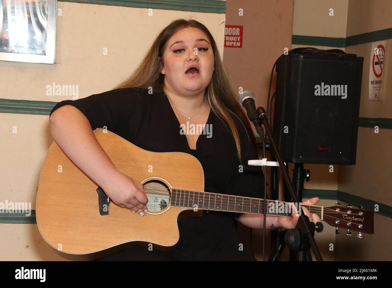 Sydney, Australia. 28th April 2022. Leah Purcell is honoured with a ...