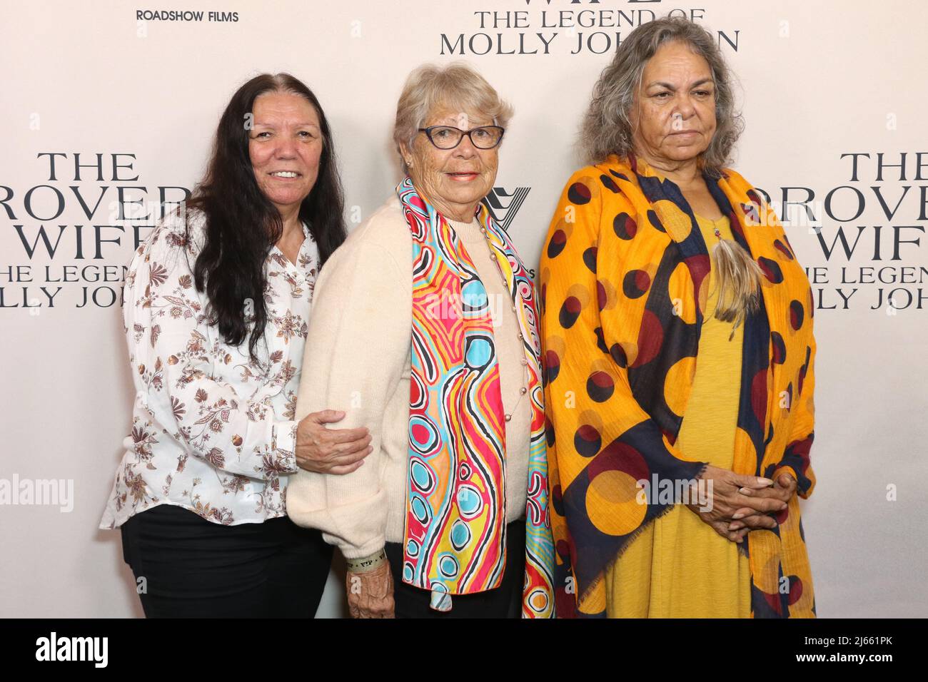 Sydney, Australia. 28th April 2022. Aunty Barbara Simms-Keeley attends ...