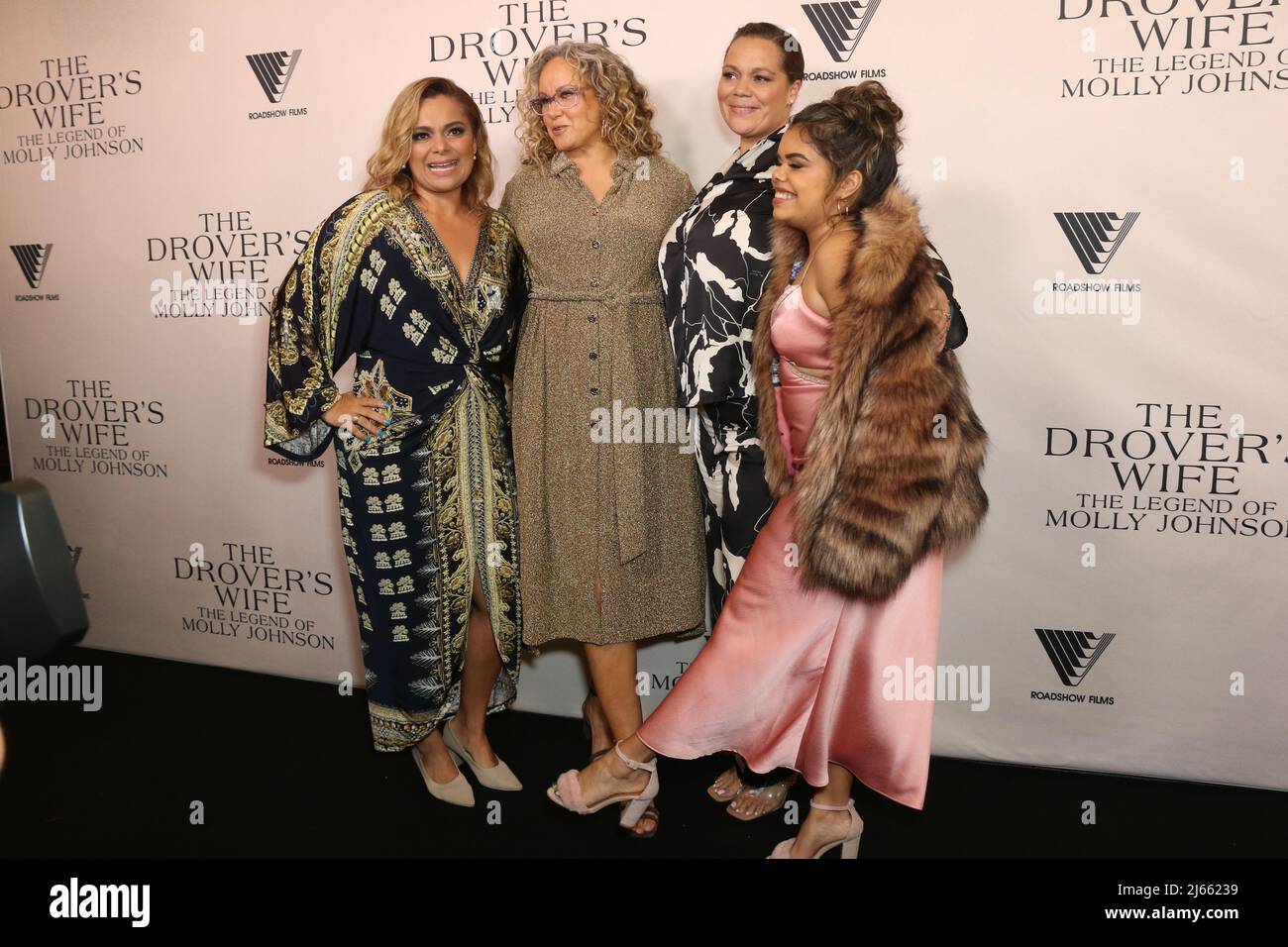 Sydney, Australia. 28th April 2022. Leah Purcell attends the red carpet ...