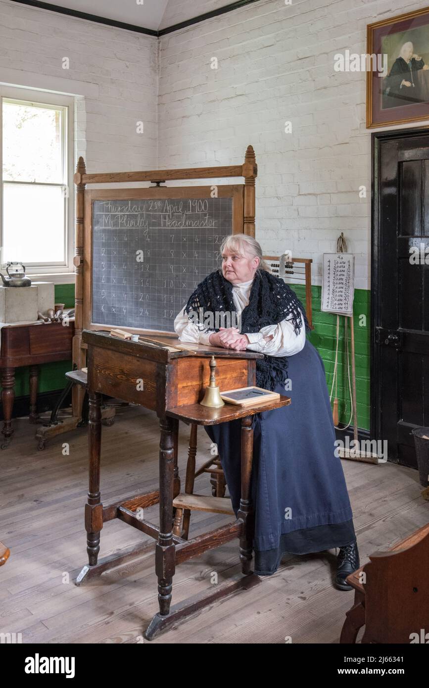Victorian school teacher the cane hi-res stock photography and images ...