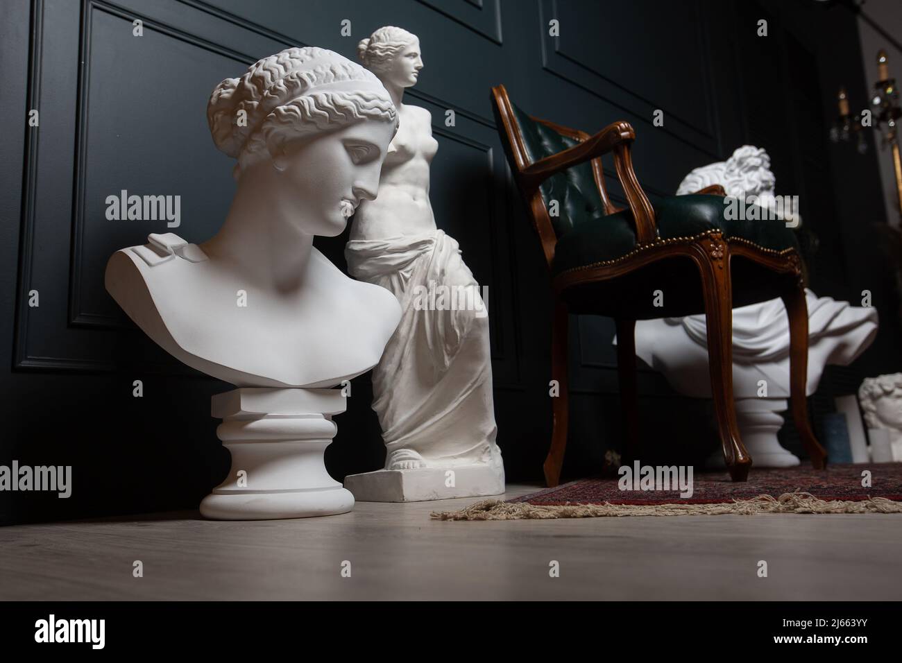 Gypsum copy of ancient statue Apollo, Aphrodite and Venus statue on ...