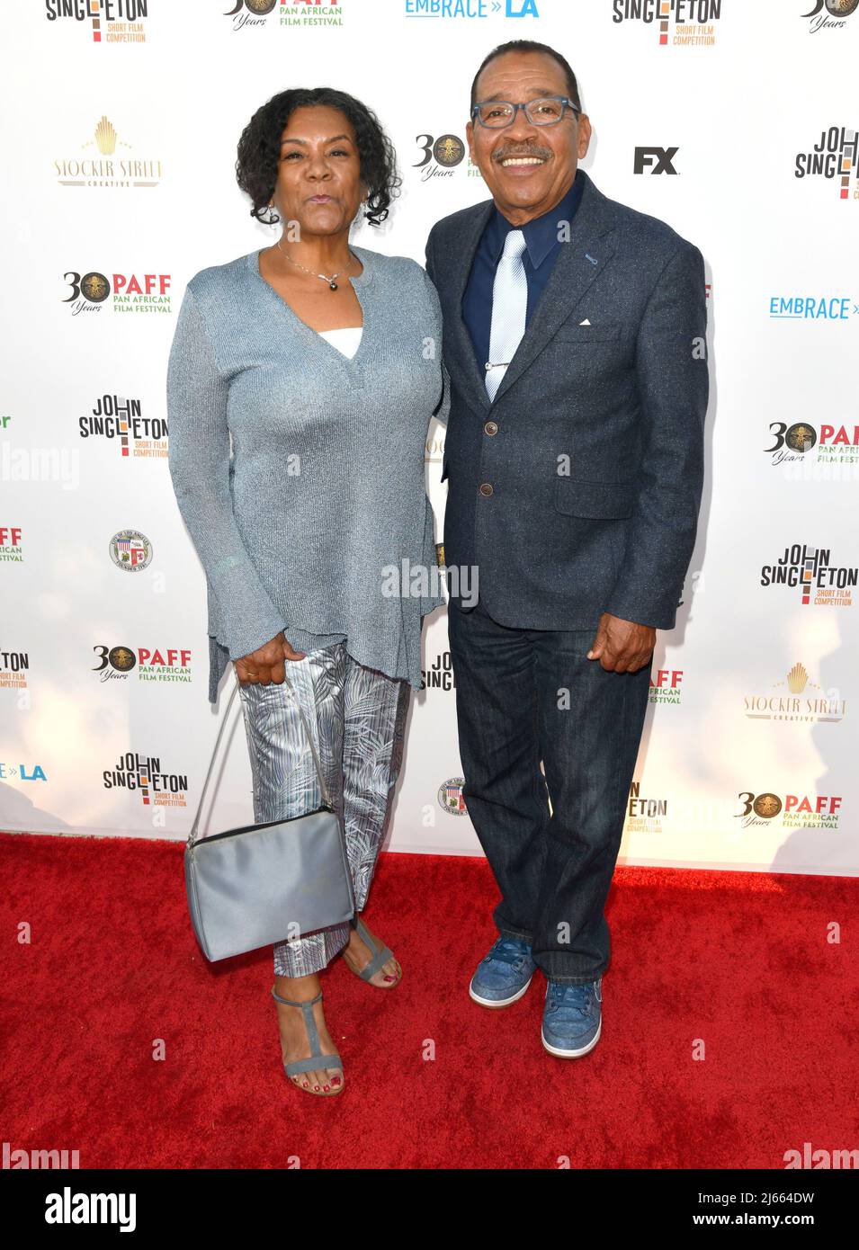Los Angeles, Ca. 27th Apr, 2022. Shelia Ward, Herb Wesson attend the ...