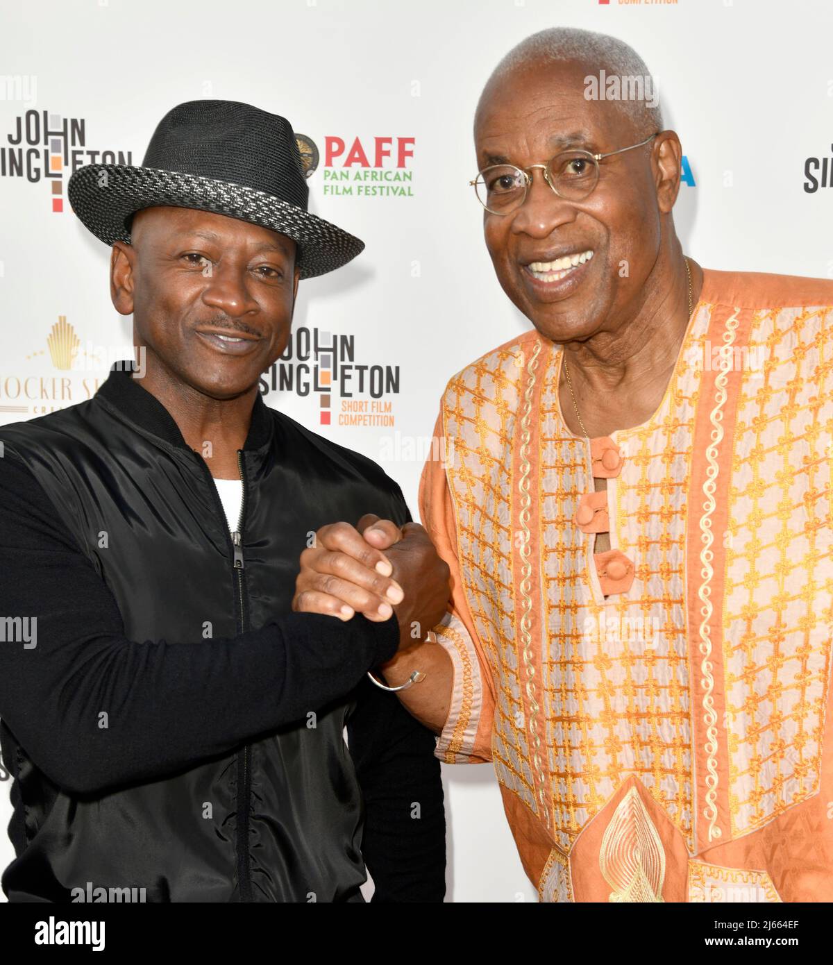 Los Angeles, Ca. 27th Apr, 2022. Joe Torry, Ayuko Babu attend the John ...