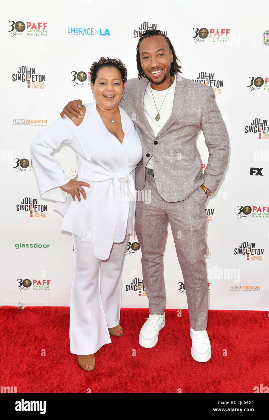 Los Angeles, Ca. 27th Apr, 2022. Sherri Sneed, TJ Ali attend the John ...