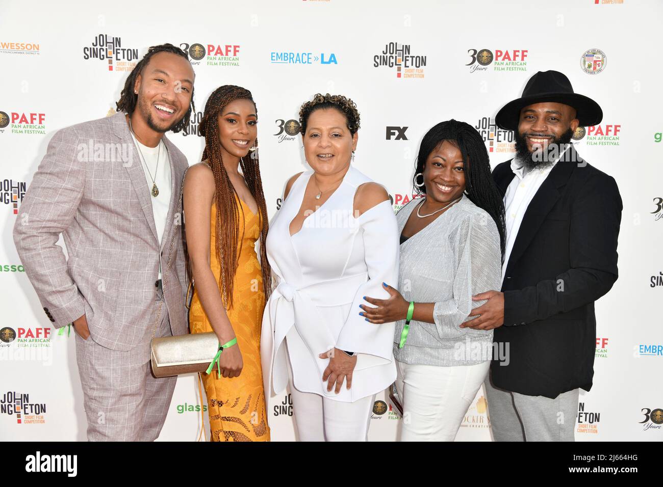 Los Angeles, Ca. 27th Apr, 2022. TJ Ali, Chelsea Hicks, Sherri Sneed ...