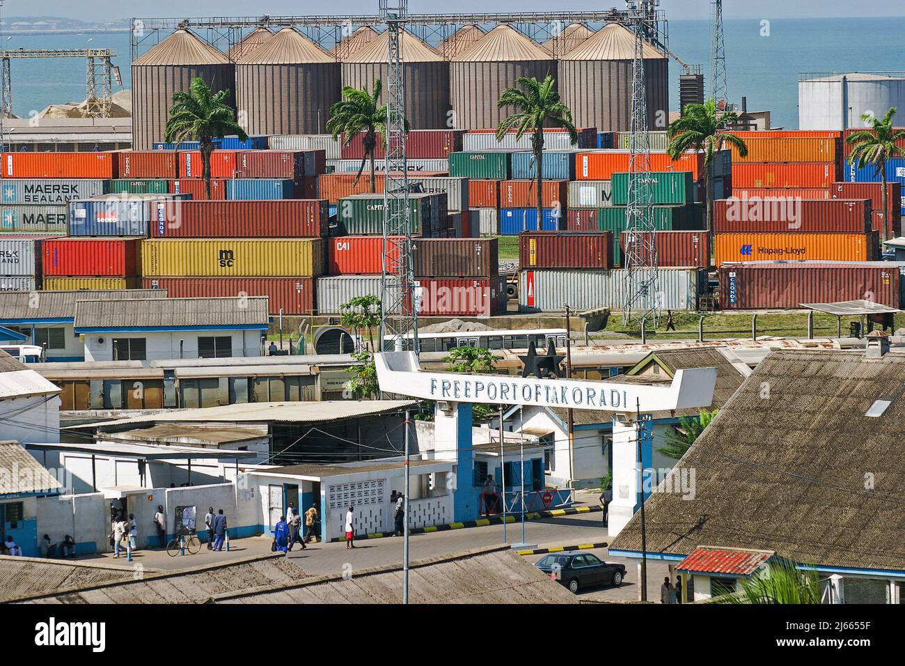 Takoradi harbour hi-res stock photography and images - Alamy